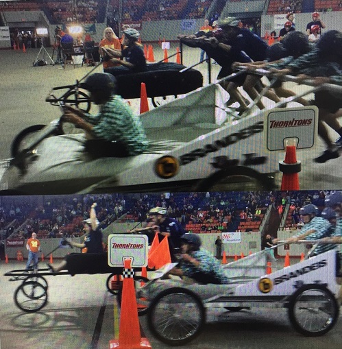 Brandeis Machinery Takes Second Place in 2016 Kentucky Derby Bed Races